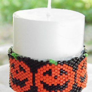 Hand Crafted | Holiday | Halloween Tea Light Candle Cover | Poshmark